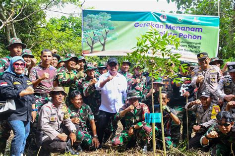 Peringati Hari Gerakan Menanam Sejuta Pohon Sedunia Pj Wali Kota
