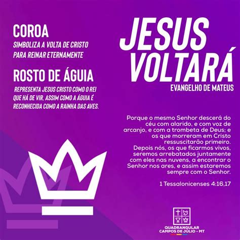 Imagem Referente Aos Simbolos Da Igreja Evangelica Quadrangular Jesus