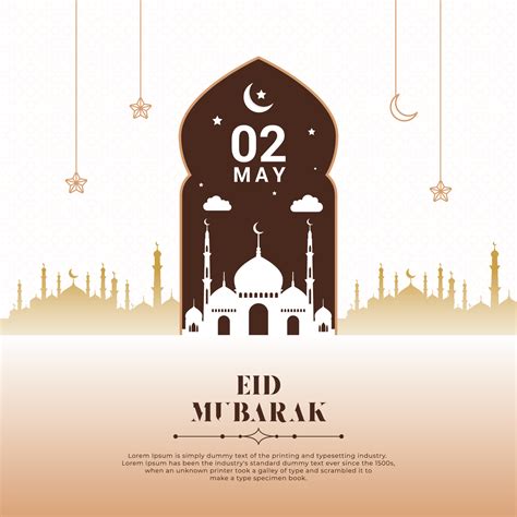 Eid Mubarak Creative Ads For Social Media Banner Poster Greeting