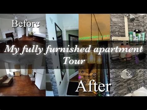 My Fully Furnished Apartment Tour Huge Transformation Youtube