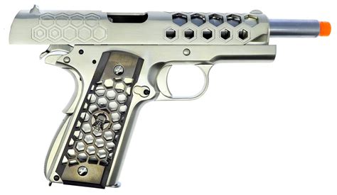 Pistola Airsoft WE HEX CUT 1911 A Pistola 1911 Mais Vendida