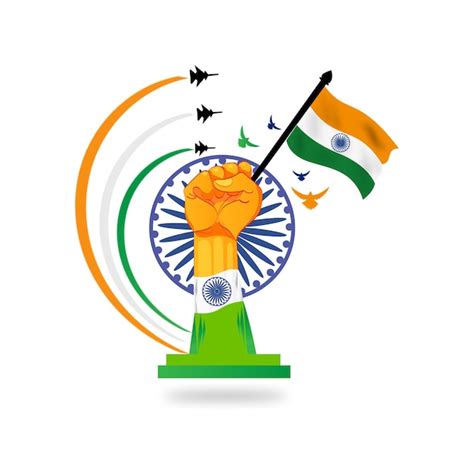 Premium Vector 26 January Happy Republic Day Of India Celebration