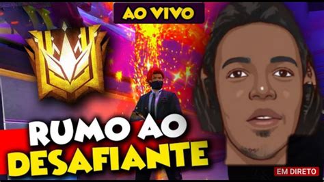 FREE FIRE RUMO AO DESAFIANTE JOGANDO RANQUEADA SOLO YouTube