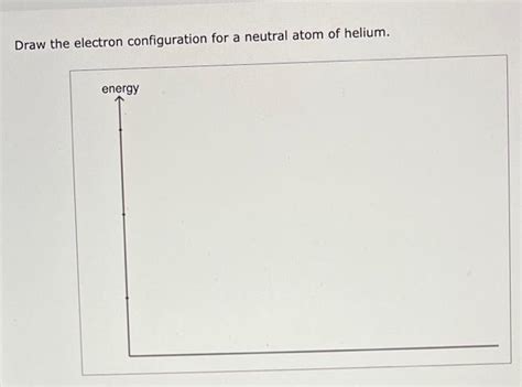 Solved Draw The Electron Configuration For A Neutral Atom Of Chegg