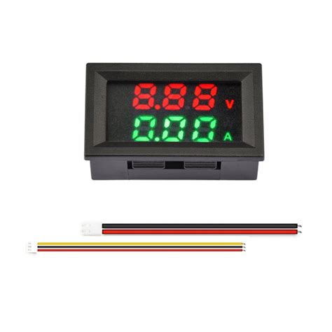 M430 DC 4 30V 10A 50A 100A LED Digital Voltmeter Ammeter Car Motocycle