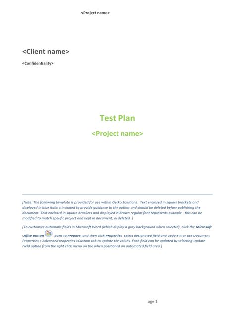 test plan pdf software testing scrum software development