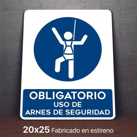 Se Alamiento Uso De Arnes De Seguridad Obligatorio X Cuotas Sin