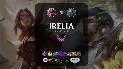 Irelia Mid Vs Yasuo Kr Master Patch Youtube
