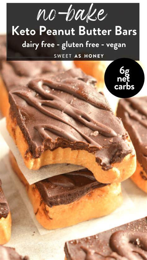 No Bake Keto Peanut Butter Chocolate Bars Artofit