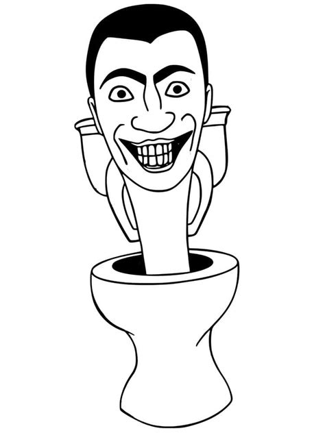 Desenhos De Skibidi Toilet 2 Para Colorir E Imprimir ColorirOnline