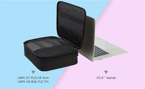 Bagsmart Electronic Organizer Large Double Layer Cable Bag Travel