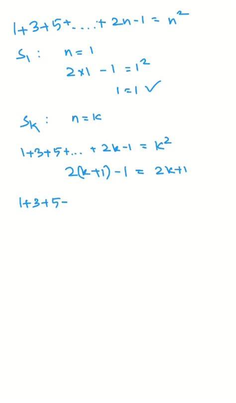 solved use mathematical induction to prove each statement assume that n is a positive integer