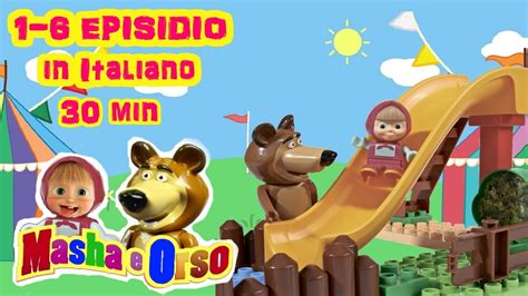 MASHA E ORSO 1 6 EPISODI ITALIANO Cartoni Animati Completi Per Bambini
