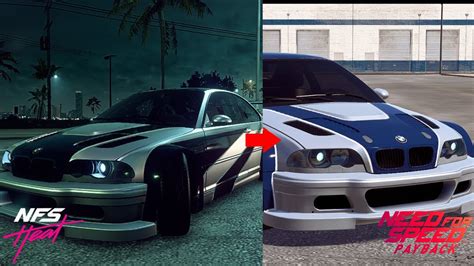 NFS Heat M3 GTR Audio Ported To Payback YouTube