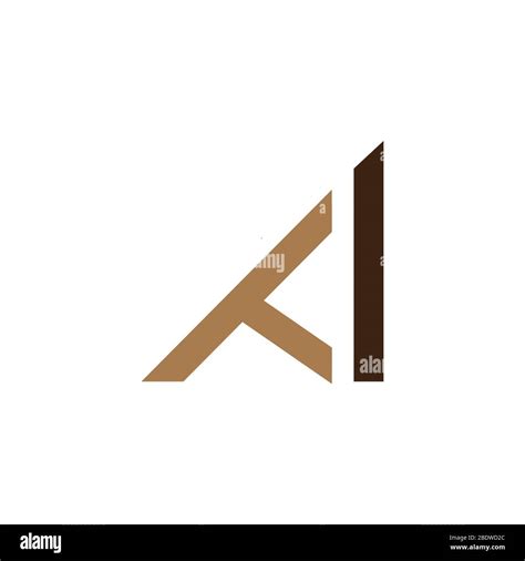 Initial Letter Ta Logo Or At Logo Vector Design Template Stock Vector