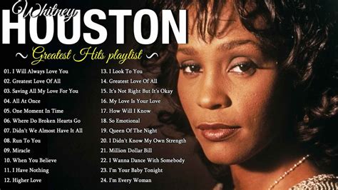 Whitney Houston Greatest Hits Full Album Best Songs Of World Divas