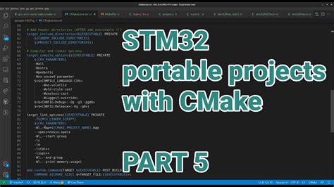 STM32 Project Managed With CMake VIDEO 46 YouTube