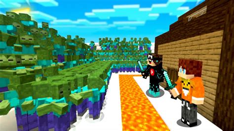 1000 ZOMBIE Vs TAJNA BAZA W Minecraft YouTube