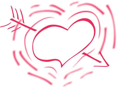 Heart Pink Arrow Valentine Clip Art At Clker Vector Clip Art