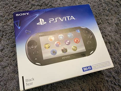 Sony PlayStation PS Vita PCH 2001 Gloomy Handheld Console IN BOX
