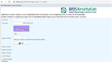 Cara Cek Nomor Bpjs Aktif Atau Tidak