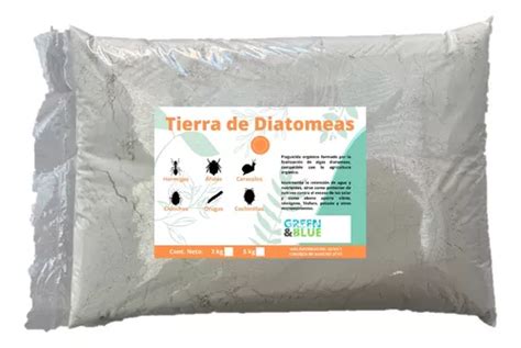 Plaguicida Orgánico Tierra De Diatomeas 5 Kg Meses sin interés