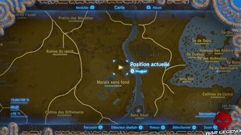 Soluce The Legend Of Zelda Breath Of The Wild Trouver Tous Les Souvenirs