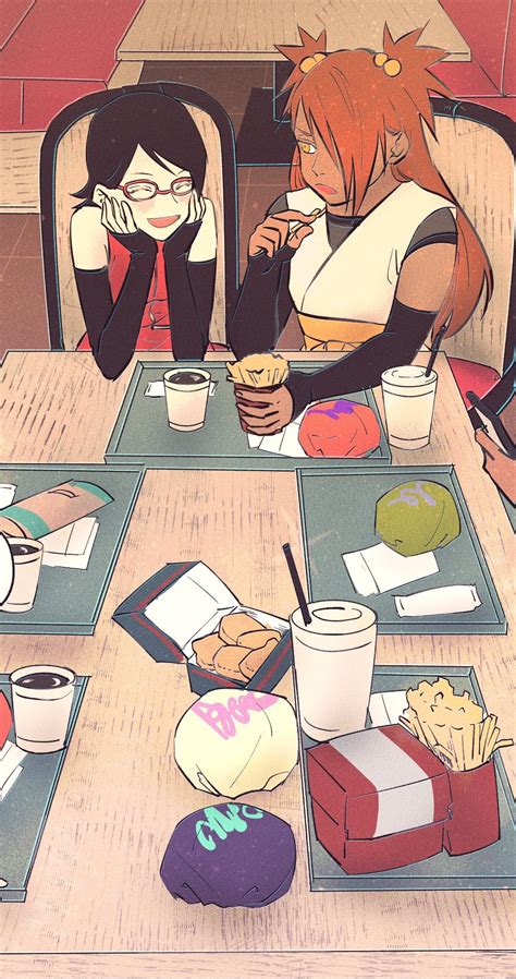 Sarada And Chocho Uchiha Sarada Fan Art 43270215 Fanpop Page 34