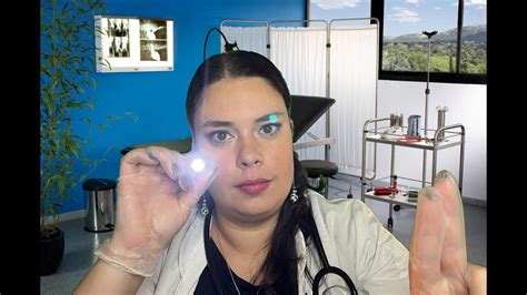 ASMR ROLEPLAY Examen des nerfs crâniens YouTube