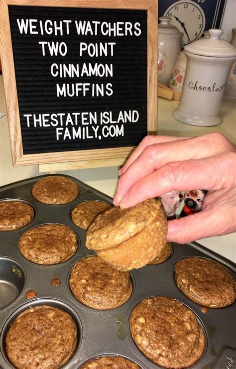 Weight Watchers Two Point Cinnamon Muffins Weight Watcher Desserts