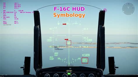 Complete Guide For The F 16C HUD And HMD War Thunder YouTube