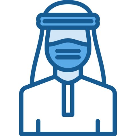 Arab Man Berkahicon Lineal Color Icon