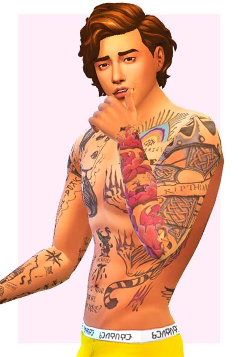 Share 90 Sims 4 Tattoos Cc Folder Latest In Coedo Vn