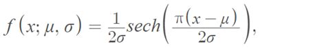 hyperbolic secant distribution statistics how to