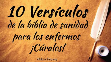 10 Versículos de la Biblia de Sanidad para los Enfermos Cúralos