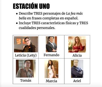 La Fea Mas Bella Elenco