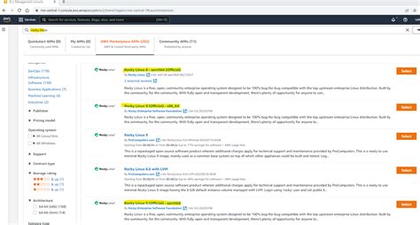 Need Rocky Linux Ami In Aws Newly Launched Uae Region Rocky Linux