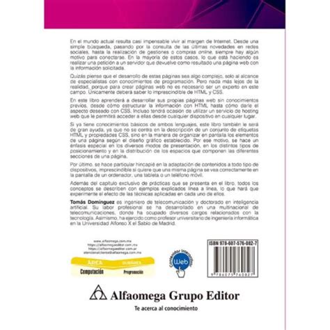 HTML y CSS como nunca antes se lo habían contado Alfaomega Argentina