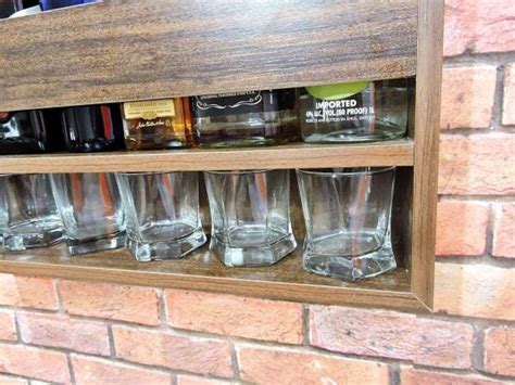 Bar Barzinho Adega De Parede Aparador Garrafas Mdf Imbuia MadeiraMadeira