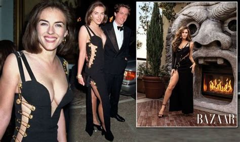 Liz Hurley Recreates Iconic Safety Pin Dress From In