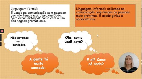 Português Linguagem formal e informal YouTube