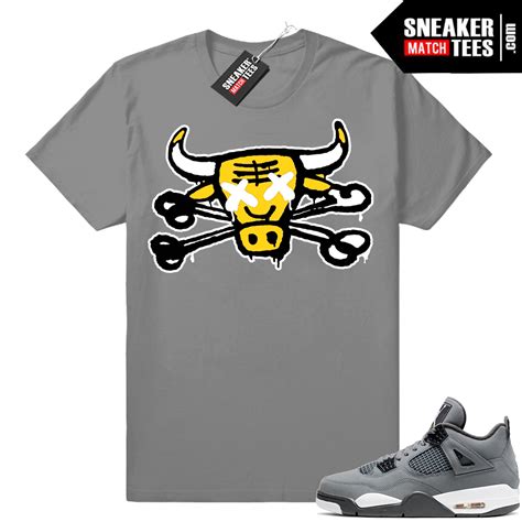 Air Jordan Tees Match Cool Grey 4 Jordan Match Clothing Shop