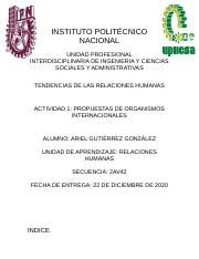 ACTIVIDAD 1 3ER PARCIAL docx INSTITUTO POLITÉCNICO NACIONAL UNIDAD