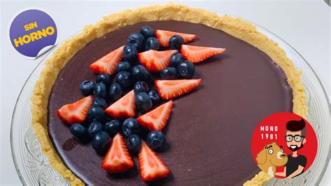 Tarta De Chocolate Sin Horno S Per Cremosa Postre F Cil Y R Pido