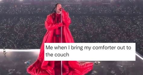 The Best Memes About Rihanna S Super Bowl Halftime Show Let S Eat Cake