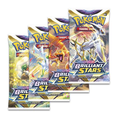 Buy Pokémon TCG Sword Shield Brilliant Stars Booster Pack 10