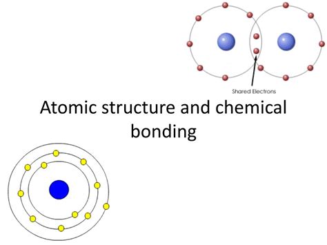 PPT Atomic Structure And Chemical Bonding PowerPoint Presentation