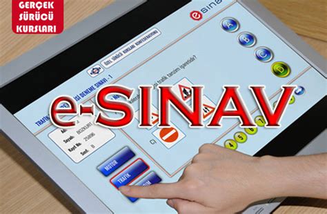 E SINAV Ehliyet E Sınav Nedir