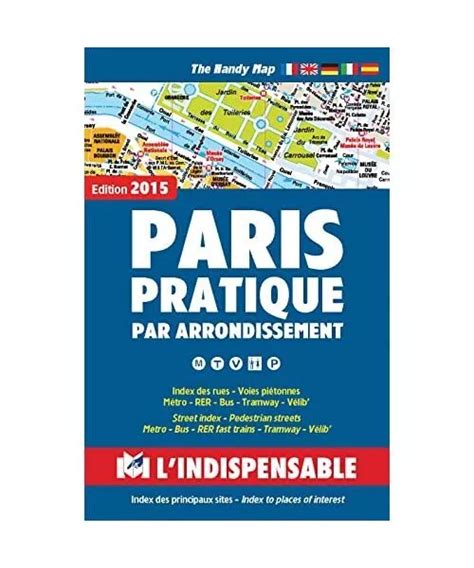 Plans De Paris Paris Street Index And Maps Paris Pratique Par