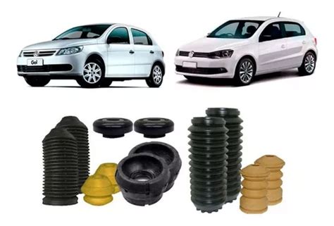 Kit Batente Coxim Completo Dianteiro Traseiro Gol G G
